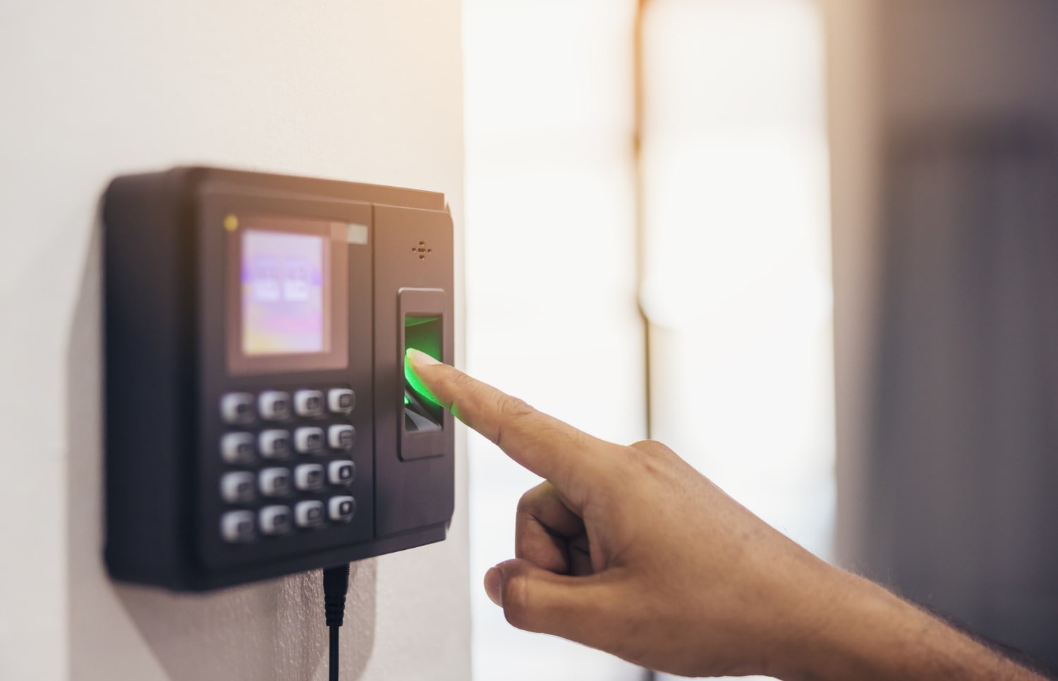 Secure Access Control System Dubai with Biometric Attendance